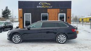 Black Skoda SuperB 2019 in Riga, with an engine capacity of 2.00 L and mileage of 186 thousand km for 15900 €, photo  on AUTOMOTO.COM.LV