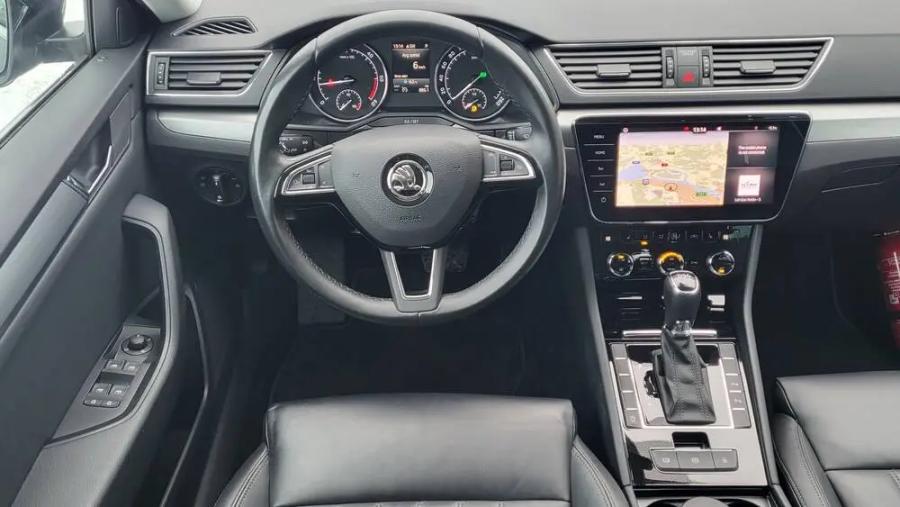 Melns Skoda SuperB 2019 Rīga, ar dzinēja tilpumu 2.00 L un nobraukumu 186 tūkst. km par 15900 €, foto 7 vietnē AUTOMOTO.COM.LV
