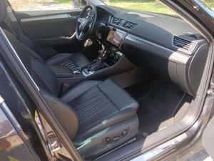 Black Skoda SuperB 2019 in Utena, with an engine capacity of 1.97 L and mileage of 275 thousand km for 12990 €, photo 19 on AUTOMOTO.COM.LV