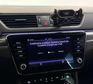 Black Skoda SuperB 2019 in Marijampole, with an engine capacity of 1.97 L and mileage of 221 thousand km for 18450 €, photo 26 on AUTOMOTO.COM.LV