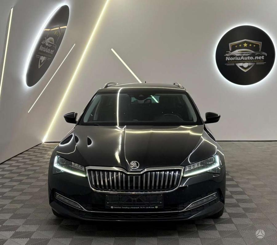 Black Skoda SuperB 2019 in Marijampole, with an engine capacity of 1.97 L and mileage of 221 thousand km for 18450 €, photo 33 on AUTOMOTO.COM.LV