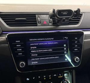 Black Skoda SuperB 2019 in Marijampole, with an engine capacity of 1.97 L and mileage of 221 thousand km for 18450 €, photo 35 on AUTOMOTO.COM.LV