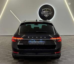 Black Skoda SuperB 2019 in Marijampole, with an engine capacity of 1.97 L and mileage of 221 thousand km for 18450 €, photo 40 on AUTOMOTO.COM.LV