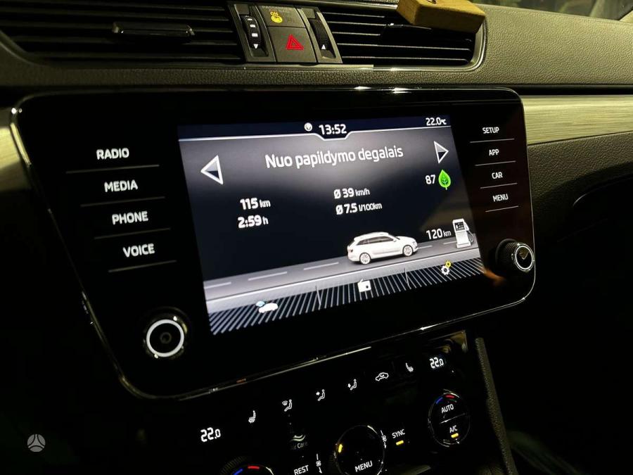 Melns Skoda SuperB 2019 Viļņa, ar dzinēja tilpumu 1.98 L un nobraukumu 177 tūkst. km par 17000 €, foto 32 vietnē AUTOMOTO.COM.LV