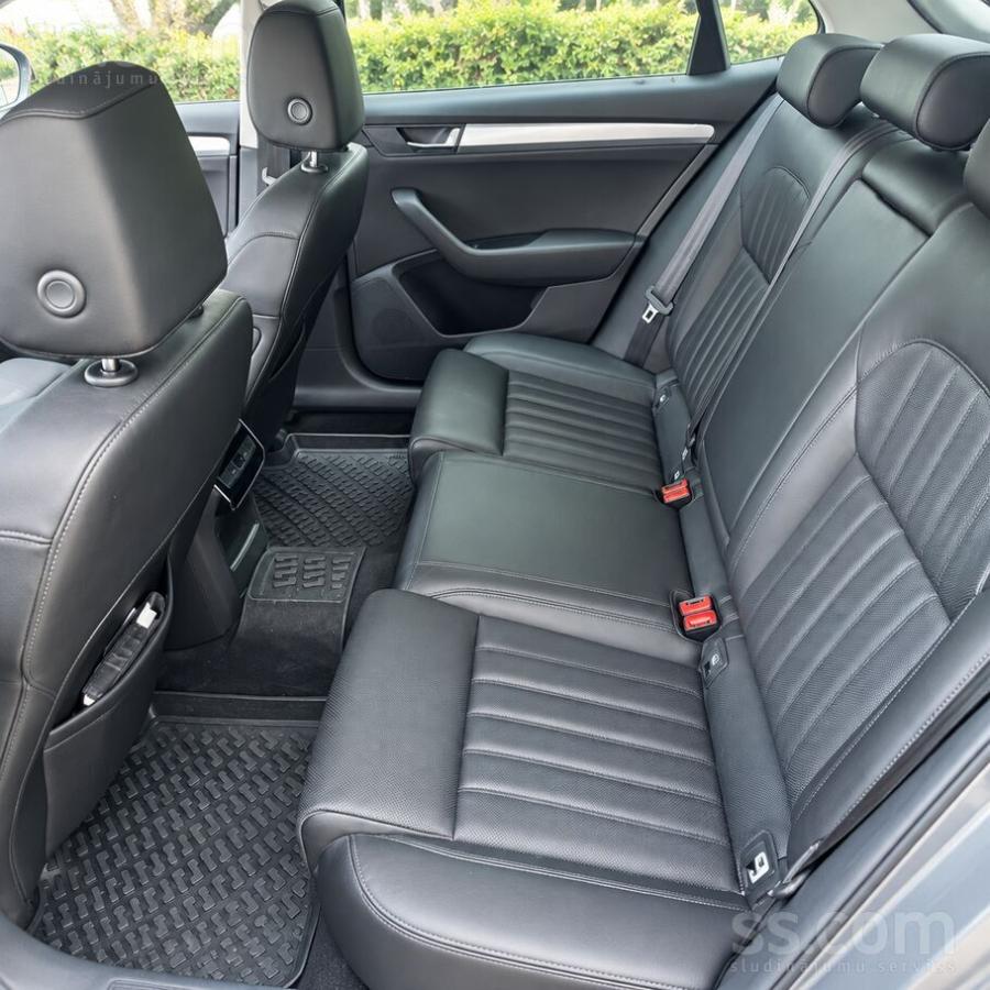Black Skoda SuperB 2019 in Jelgava, with an engine capacity of 2.00 L and mileage of 232 thousand km for 12500 €, photo 8 on AUTOMOTO.COM.LV