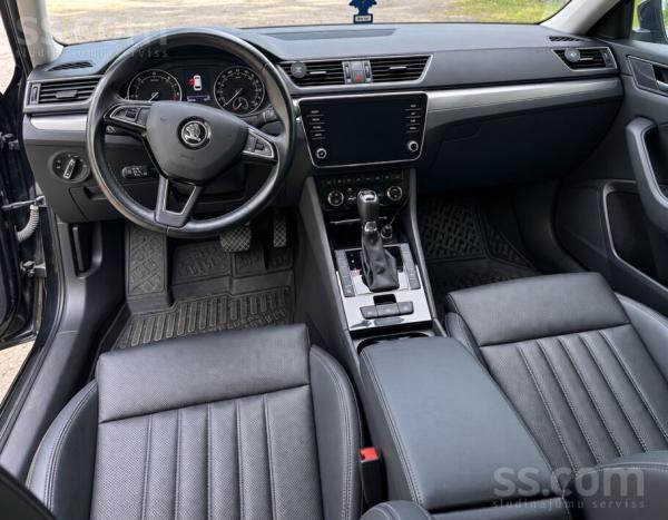 Black Skoda SuperB 2019 in Jelgava, with an engine capacity of 2.00 L and mileage of 232 thousand km for 12500 €, photo 10 on AUTOMOTO.COM.LV