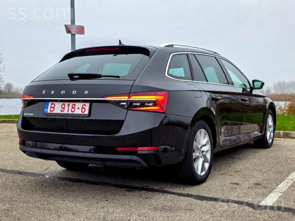 Black Skoda SuperB 2020 in Riga, with an engine capacity of 2.00 L and mileage of 212 thousand km for 15950 €, photo 4 on AUTOMOTO.COM.LV