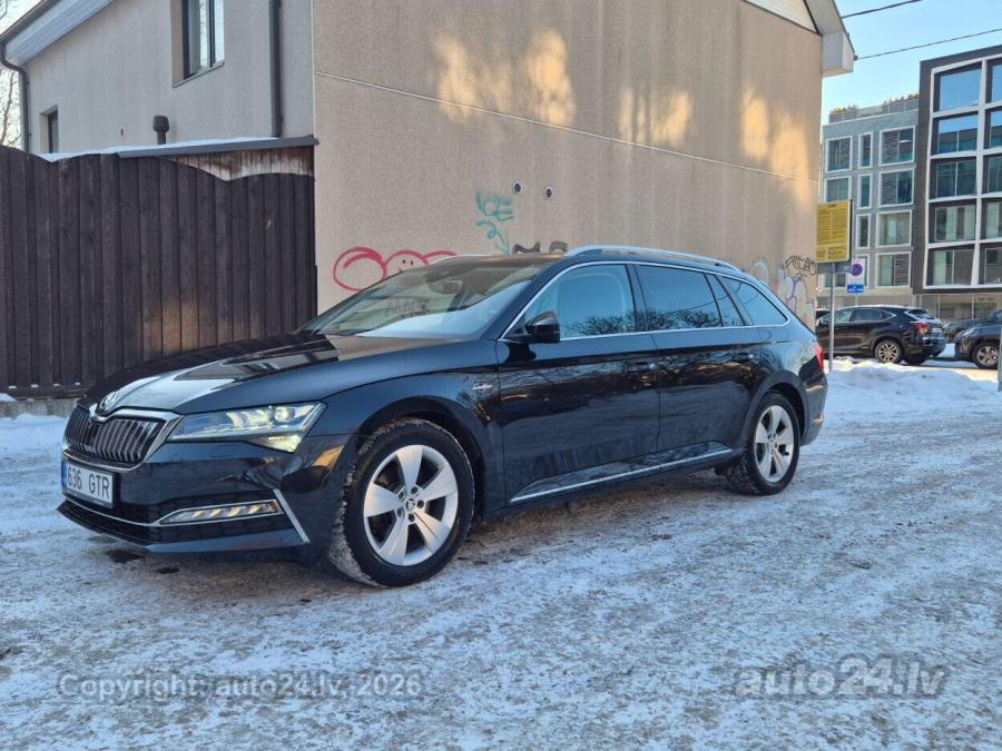 Melns Skoda SuperB 2020 Tallina, ar dzinēja tilpumu 1.40 L un nobraukumu 157 tūkst. km par 21500 €, foto 1 vietnē AUTOMOTO.COM.LV