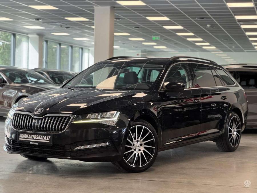 Black Skoda SuperB 2020 in Klaipeda, with an engine capacity of 2.00 L and mileage of 283 thousand km for 17950 €, photo 1 on AUTOMOTO.COM.LV