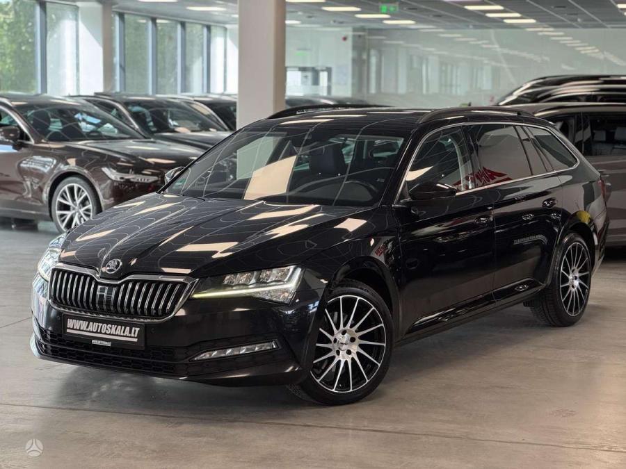 Black Skoda SuperB 2020 in Klaipeda, with an engine capacity of 2.00 L and mileage of 283 thousand km for 17950 €, photo 16 on AUTOMOTO.COM.LV