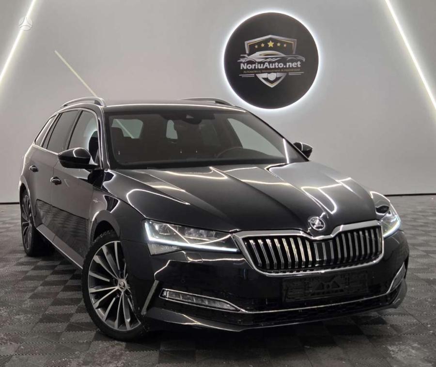 Melns Skoda SuperB 2020 Marijampole, ar dzinēja tilpumu 1.97 L un nobraukumu 108 tūkst. km par 23650 €, foto 1 vietnē AUTOMOTO.COM.LV
