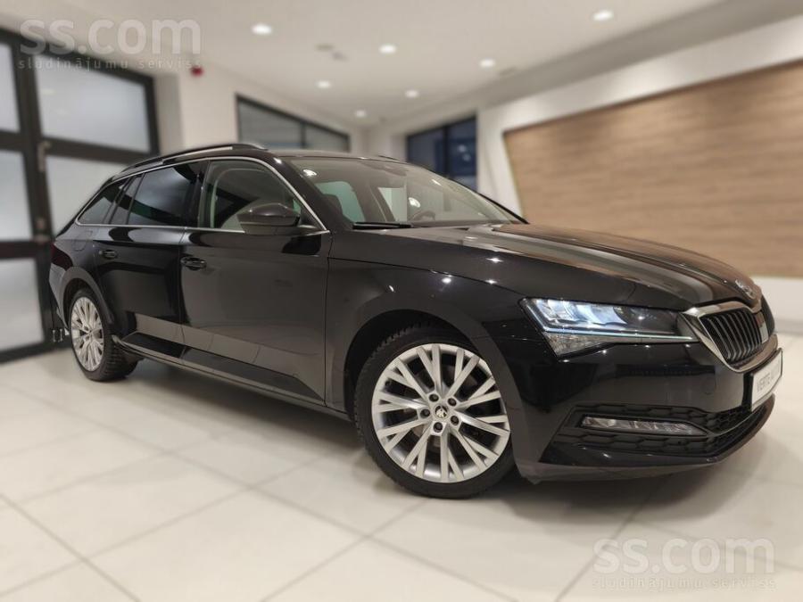Black Skoda SuperB 2020 in Riga, with an engine capacity of 2.00 L and mileage of 180 thousand km for 17490 €, photo 1 on AUTOMOTO.COM.LV