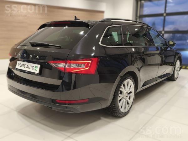 Black Skoda SuperB 2020 in Riga, with an engine capacity of 2.00 L and mileage of 180 thousand km for 16990 €, photo 4 on AUTOMOTO.COM.LV