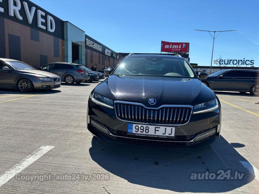 Melns Skoda SuperB 2020 Tartu, ar dzinēja tilpumu 2.00 L un nobraukumu 182 tūkst. km par 22900 €, foto 1 vietnē AUTOMOTO.COM.LV