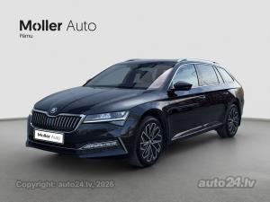 Melns Skoda SuperB 2020 Pērnava, ar dzinēja tilpumu 2.00 L un nobraukumu 245 tūkst. km par 19900 €, foto  vietnē AUTOMOTO.COM.LV