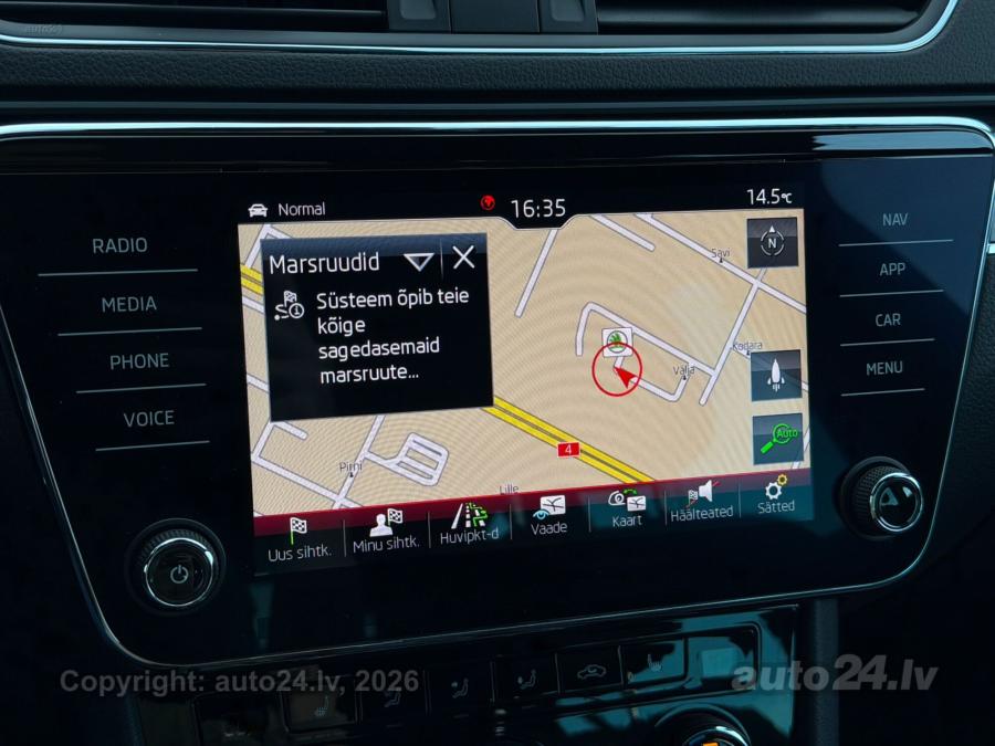 Black Skoda SuperB 2020 in Parnu, with an engine capacity of 2.00 L and mileage of 245 thousand km for 19900 €, photo 11 on AUTOMOTO.COM.LV