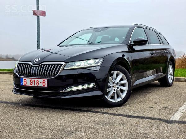 Black Skoda SuperB 2020 in Riga, with an engine capacity of 2.00 L and mileage of 212 thousand km for 14490 €, photo 1 on AUTOMOTO.COM.LV