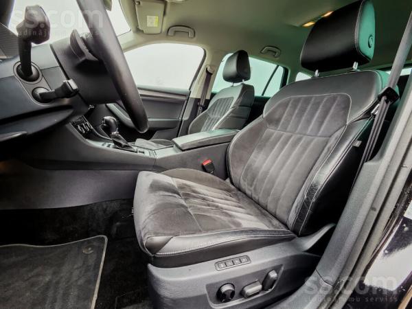 Black Skoda SuperB 2020 in Riga, with an engine capacity of 2.00 L and mileage of 212 thousand km for 14490 €, photo 9 on AUTOMOTO.COM.LV