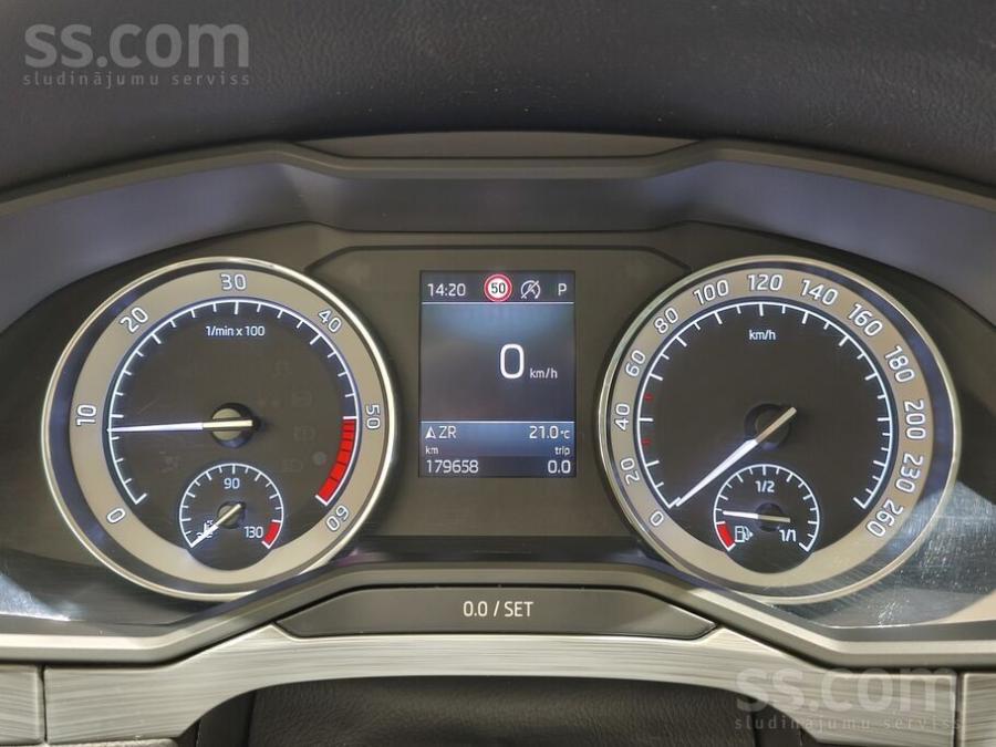 Melns Skoda SuperB 2020 Rīga, ar dzinēja tilpumu 2.00 L un nobraukumu 180 tūkst. km par 15790 €, foto 12 vietnē AUTOMOTO.COM.LV