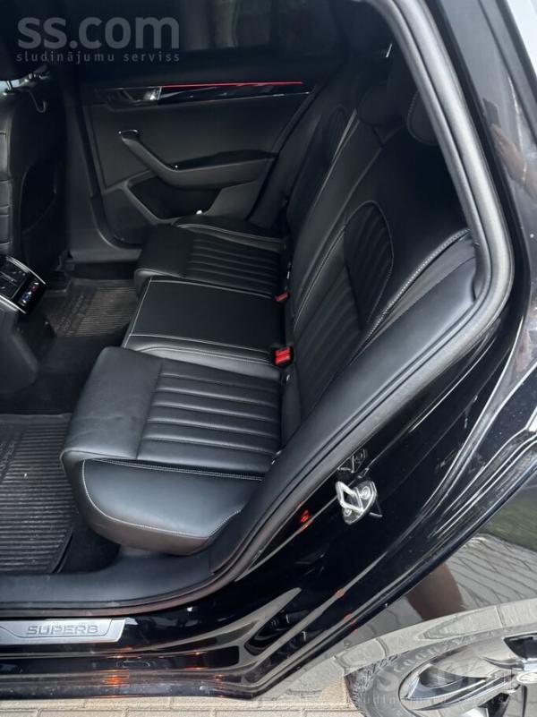 Melns Skoda SuperB 2020 Liepāja, ar dzinēja tilpumu 1.40 L un nobraukumu 130 tūkst. km par 21000 €, foto 5 vietnē AUTOMOTO.COM.LV