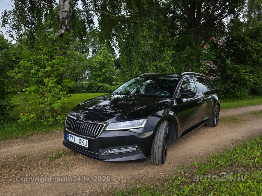 Черный Шкода Суперб 2020 в Тарту, объемом двигателя 2.00 л и пробегом 221 тыс. км за 17000 €, фото 1 на AUTOMOTO.COM.LV