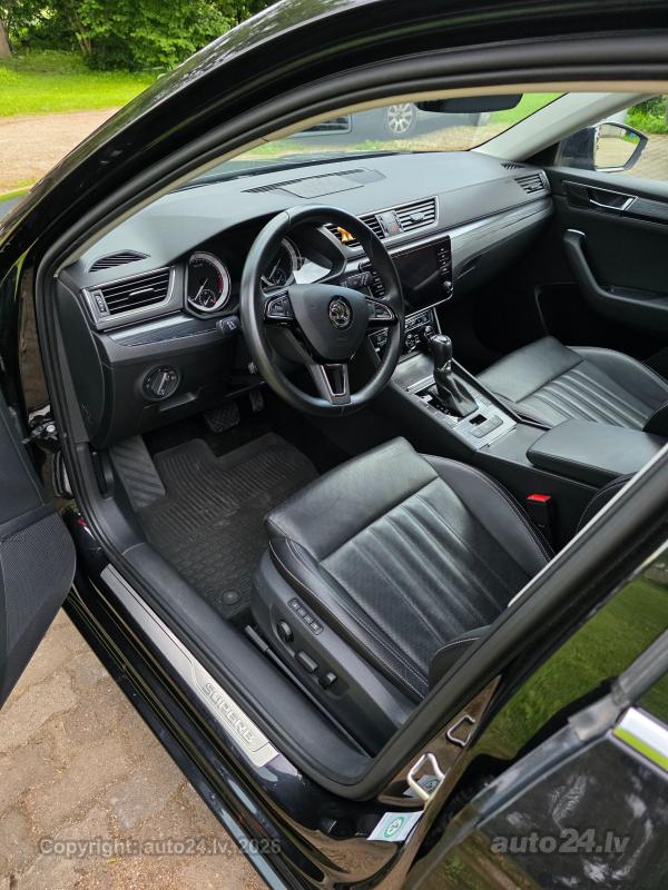 Black Skoda SuperB 2020 in Tartu, with an engine capacity of 2.00 L and mileage of 221 thousand km for 17000 €, photo 7 on AUTOMOTO.COM.LV