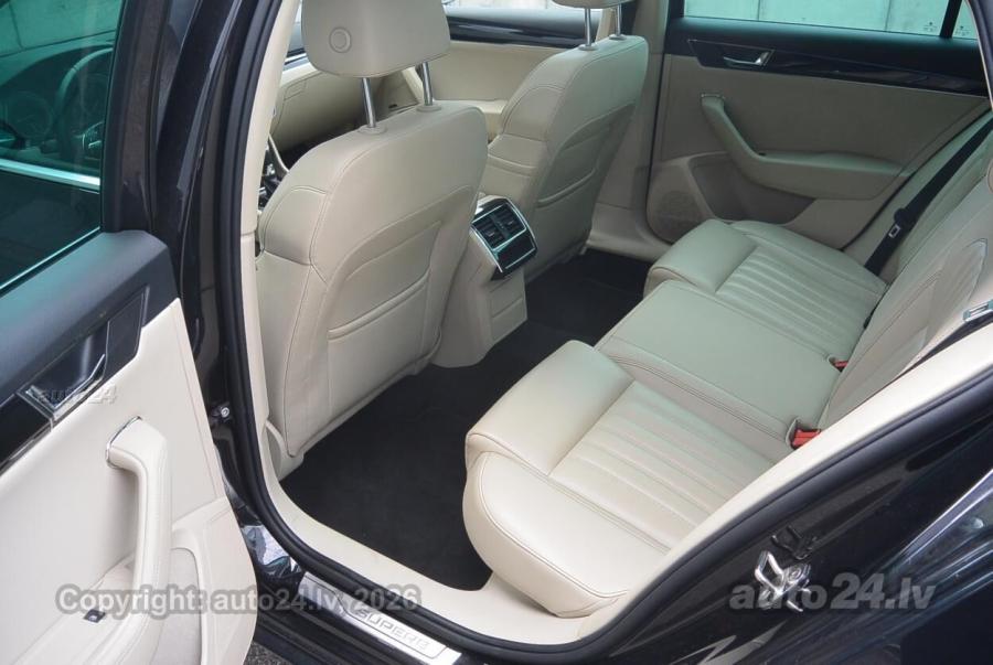 Black Skoda SuperB 2020 in Tartu, with an engine capacity of 2.00 L and mileage of 132 thousand km for 20900 €, photo 8 on AUTOMOTO.COM.LV