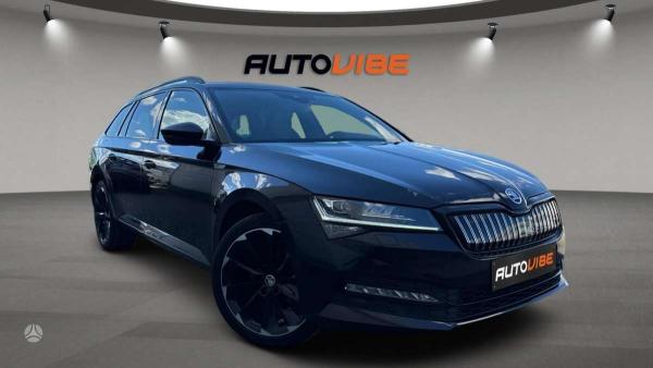 Black Skoda SuperB 2020 in Vilnius, with an engine capacity of 1.40 L and mileage of 127 thousand km for 20989 €, photo 5 on AUTOMOTO.COM.LV