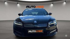 Black Skoda SuperB 2020 in Vilnius, with an engine capacity of 1.40 L and mileage of 127 thousand km for 20989 €, photo 7 on AUTOMOTO.COM.LV