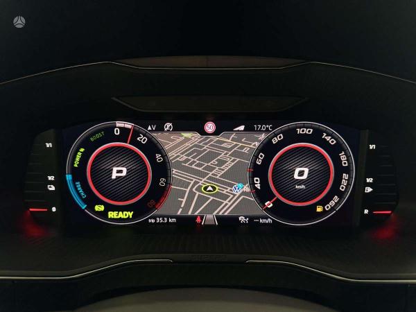 Black Skoda SuperB 2020 in Vilnius, with an engine capacity of 1.40 L and mileage of 127 thousand km for 20989 €, photo 7 on AUTOMOTO.COM.LV