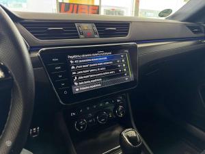 Black Skoda SuperB 2020 in Vilnius, with an engine capacity of 1.40 L and mileage of 127 thousand km for 20989 €, photo 16 on AUTOMOTO.COM.LV