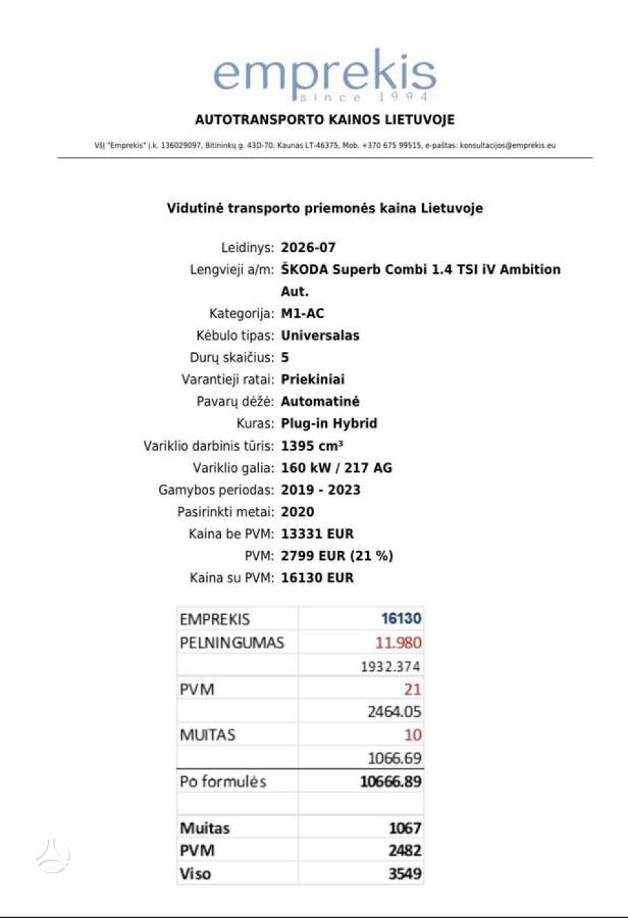 Черный Шкода Суперб 2020 в Каунас, объемом двигателя 1.40 л и пробегом 190 тыс. км за 11500 €, фото 37 на AUTOMOTO.COM.LV