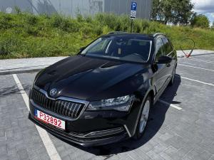 Melns Skoda SuperB 2020 Viļņa, ar dzinēja tilpumu 1.40 L un nobraukumu 200 tūkst. km par 14896 €, foto  vietnē AUTOMOTO.COM.LV