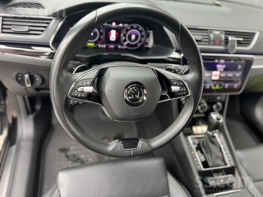 Melns Skoda SuperB 2020 Liepāja, ar dzinēja tilpumu 1.40 L un nobraukumu 142 tūkst. km par 18999 €, foto 8 vietnē AUTOMOTO.COM.LV