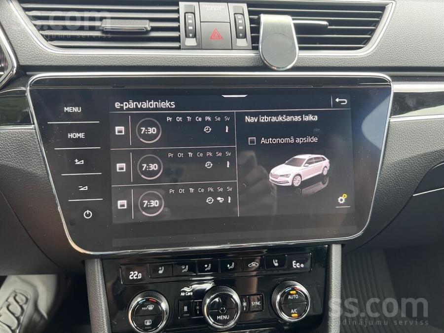 Melns Skoda SuperB 2020 Liepāja, ar dzinēja tilpumu 1.40 L un nobraukumu 142 tūkst. km par 18999 €, foto 30 vietnē AUTOMOTO.COM.LV