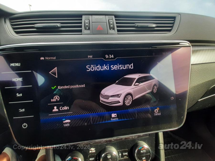 Melns Skoda SuperB 2020 Tartu, ar dzinēja tilpumu 2.00 L un nobraukumu 223 tūkst. km par 19900 €, foto 28 vietnē AUTOMOTO.COM.LV