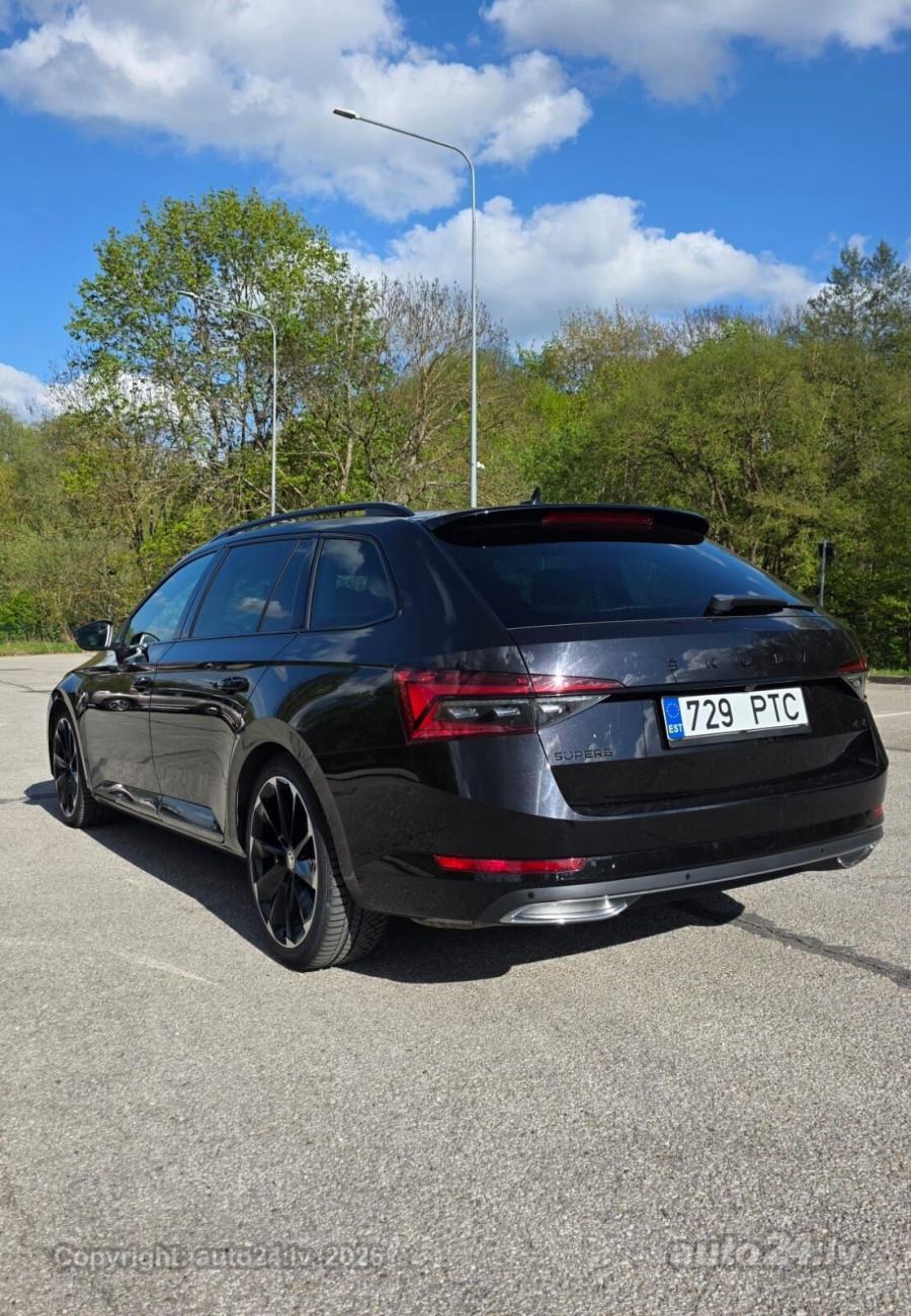 Melns Skoda SuperB 2020 Tallina, ar dzinēja tilpumu 2.00 L un nobraukumu 82 tūkst. km par 28500 €, foto 6 vietnē AUTOMOTO.COM.LV
