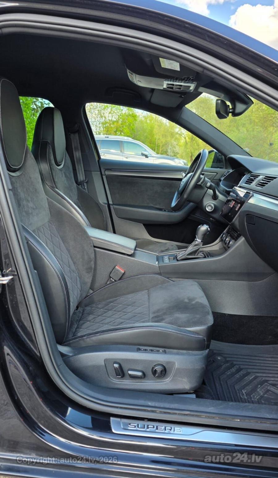 Melns Skoda SuperB 2020 Tallina, ar dzinēja tilpumu 2.00 L un nobraukumu 82 tūkst. km par 28500 €, foto 11 vietnē AUTOMOTO.COM.LV