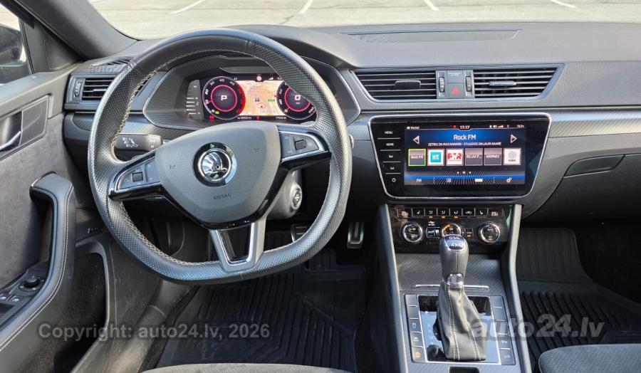 Melns Skoda SuperB 2020 Tallina, ar dzinēja tilpumu 2.00 L un nobraukumu 82 tūkst. km par 28500 €, foto 13 vietnē AUTOMOTO.COM.LV