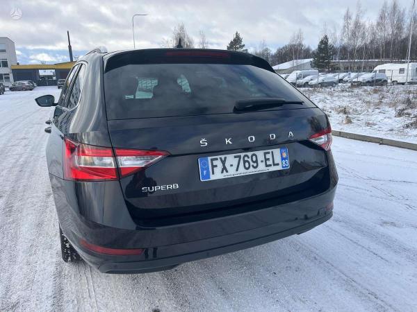 Black Skoda SuperB 2021 in Taurage, with an engine capacity of 1.97 L and mileage of 176 thousand km for 15500 €, photo 5 on AUTOMOTO.COM.LV