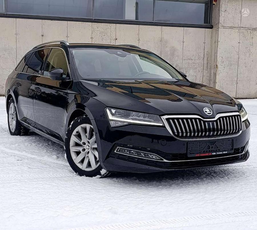 Black Skoda SuperB 2021 in Kaunas, with an engine capacity of 1.97 L and mileage of 248 thousand km for 12800 €, photo 3 on AUTOMOTO.COM.LV