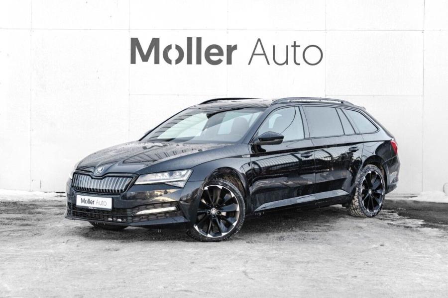 Black Skoda SuperB 2021 in Riga, with an engine capacity of 1.40 L and mileage of 139 thousand km for 23500 €, photo 1 on AUTOMOTO.COM.LV