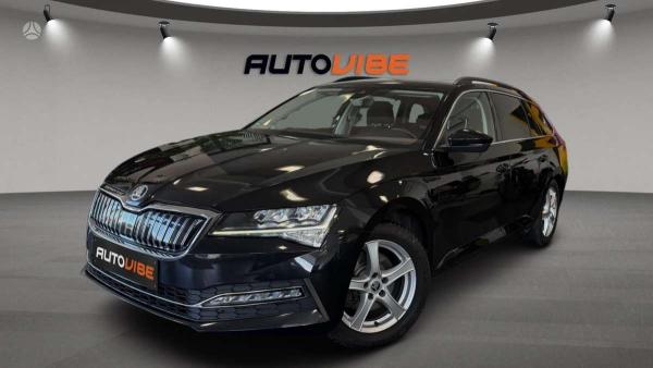 Black Skoda SuperB 2021 in Vilnius, with an engine capacity of 1.40 L and mileage of 129 thousand km for 19222 €, photo 1 on AUTOMOTO.COM.LV