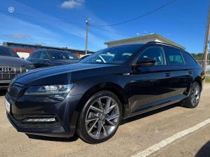 Black Skoda SuperB 2021 in Vilnius, with an engine capacity of 0.00 L and mileage of 166 thousand km for 18990 €, photo  on AUTOMOTO.COM.LV