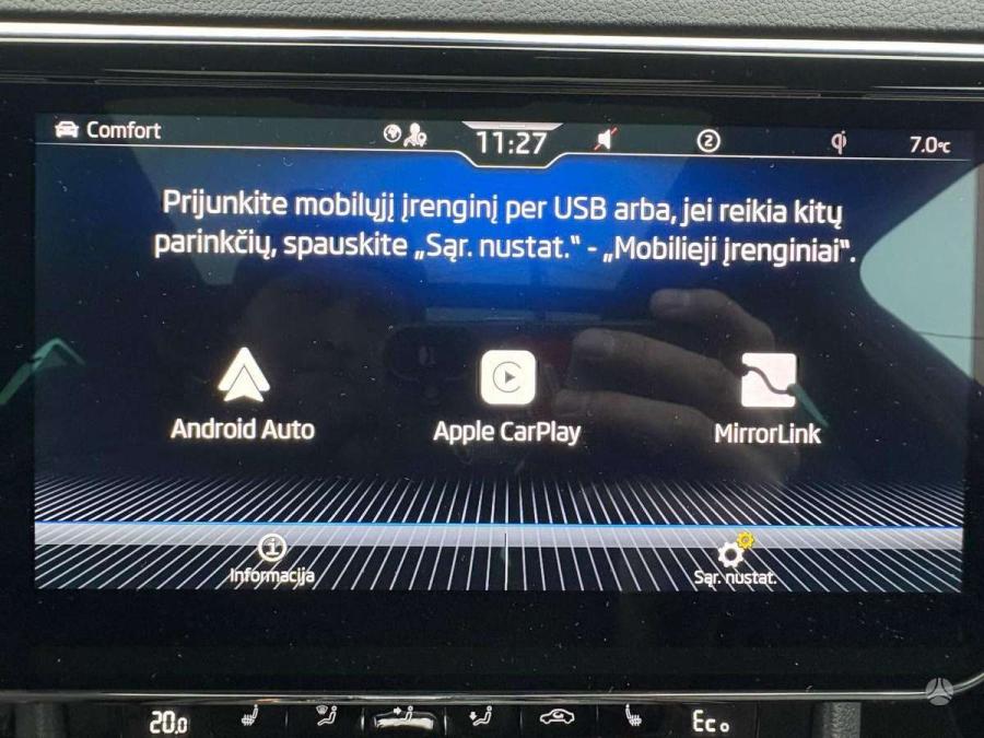 Черный Шкода Суперб 2021 в Вильнюс, объемом двигателя 1.40 л и пробегом 121 тыс. км за 23000 €, фото 27 на AUTOMOTO.COM.LV