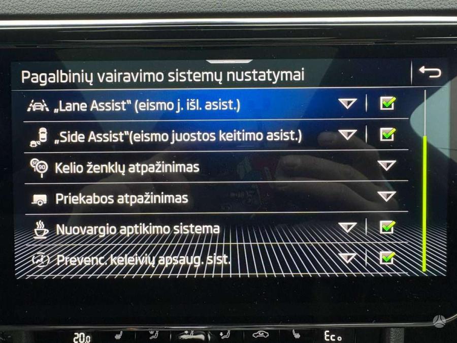 Черный Шкода Суперб 2021 в Вильнюс, объемом двигателя 1.40 л и пробегом 121 тыс. км за 23000 €, фото 29 на AUTOMOTO.COM.LV