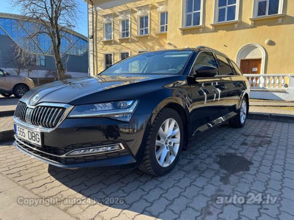 Melns Skoda SuperB 2021 Tallina, ar dzinēja tilpumu 2.00 L un nobraukumu 18 tūkst. km par 31500 €, foto 1 vietnē AUTOMOTO.COM.LV