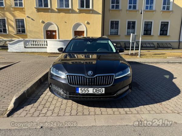 Melns Skoda SuperB 2021 Tallina, ar dzinēja tilpumu 2.00 L un nobraukumu 18 tūkst. km par 31500 €, foto 2 vietnē AUTOMOTO.COM.LV