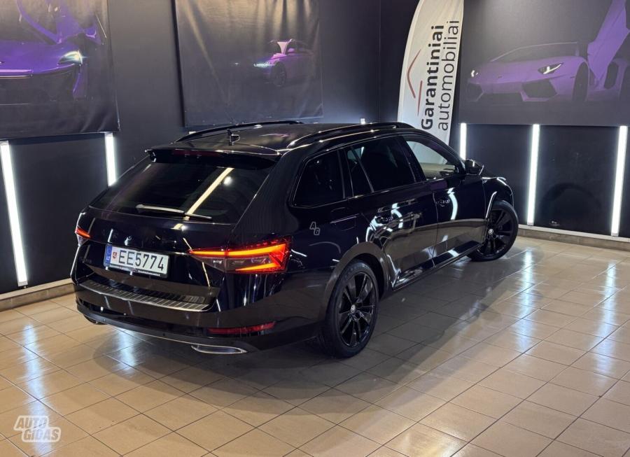 Black Skoda SuperB 2021 in Avizieniai, with an engine capacity of 1.40 L and mileage of 163 thousand km for 18950 €, photo 3 on AUTOMOTO.COM.LV