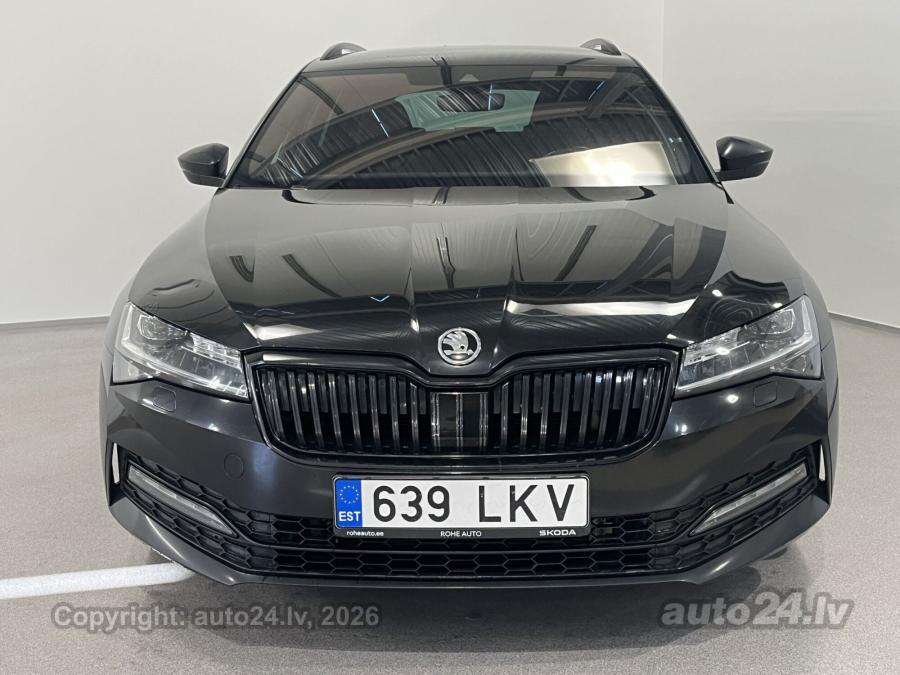Black Skoda SuperB 2021 in Tallinn, with an engine capacity of 1.50 L and mileage of 182 thousand km for 17900 €, photo 3 on AUTOMOTO.COM.LV